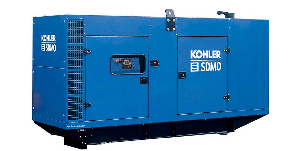 KOHLER SDMO Diesel Generator 238KW With Soundproofed Enclosure | V250U ...